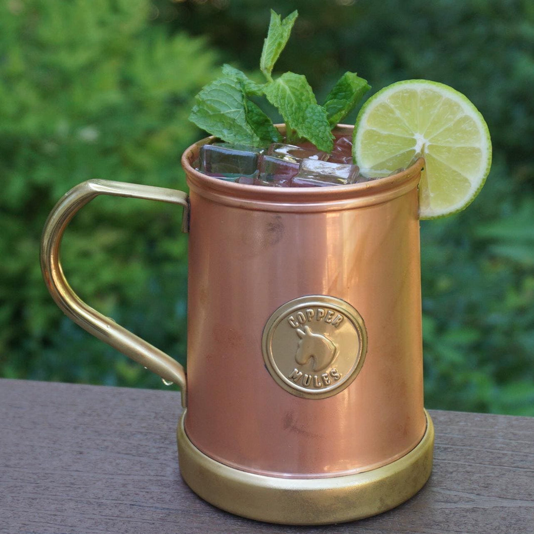 The Finest HandCrafted Copper Mug Ever Made | Patented Design | 18oz ...