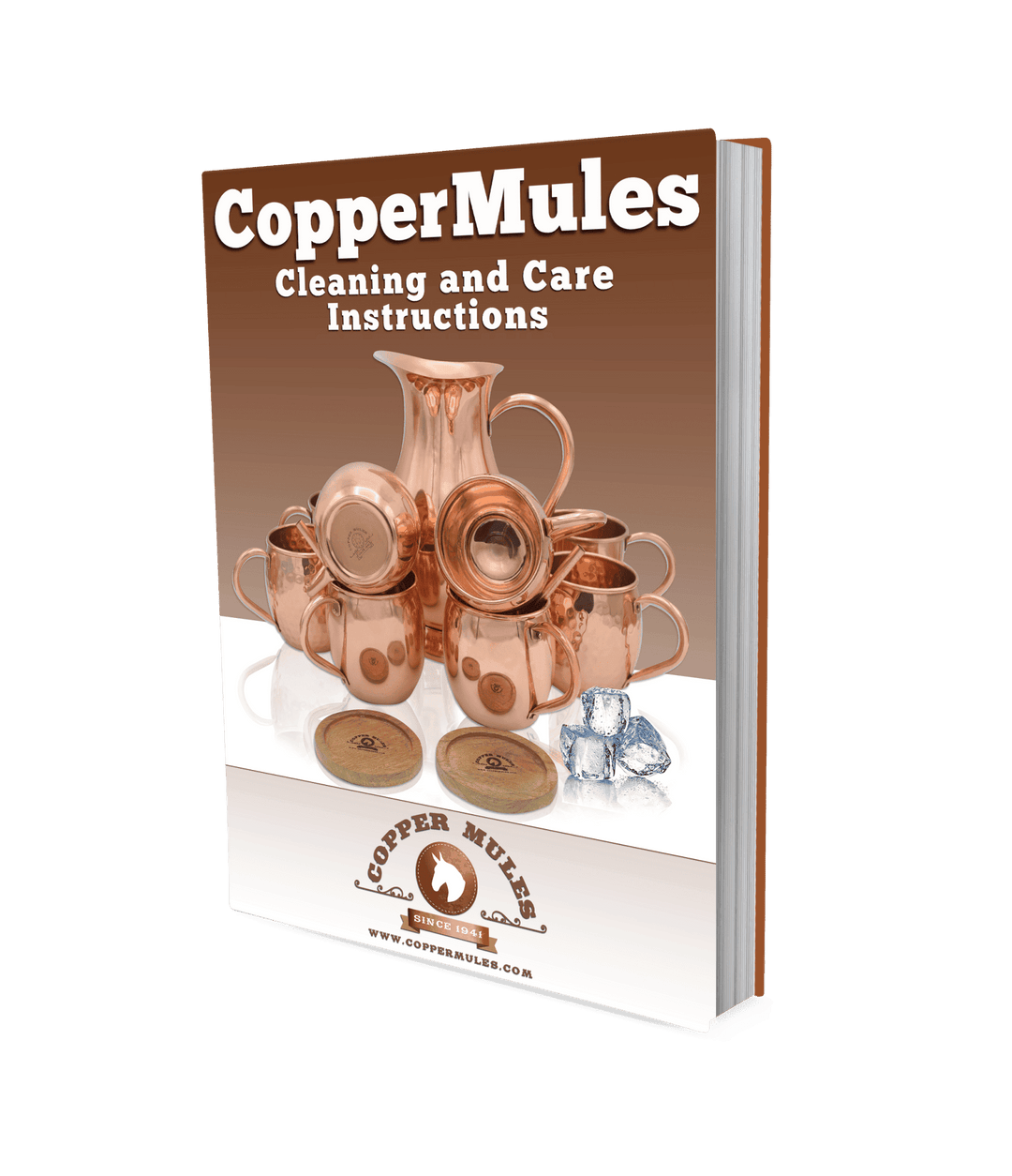 100% Pure Copper Moscow Mule Mugs (Set of 2 - 16 oz) – Copper Mules